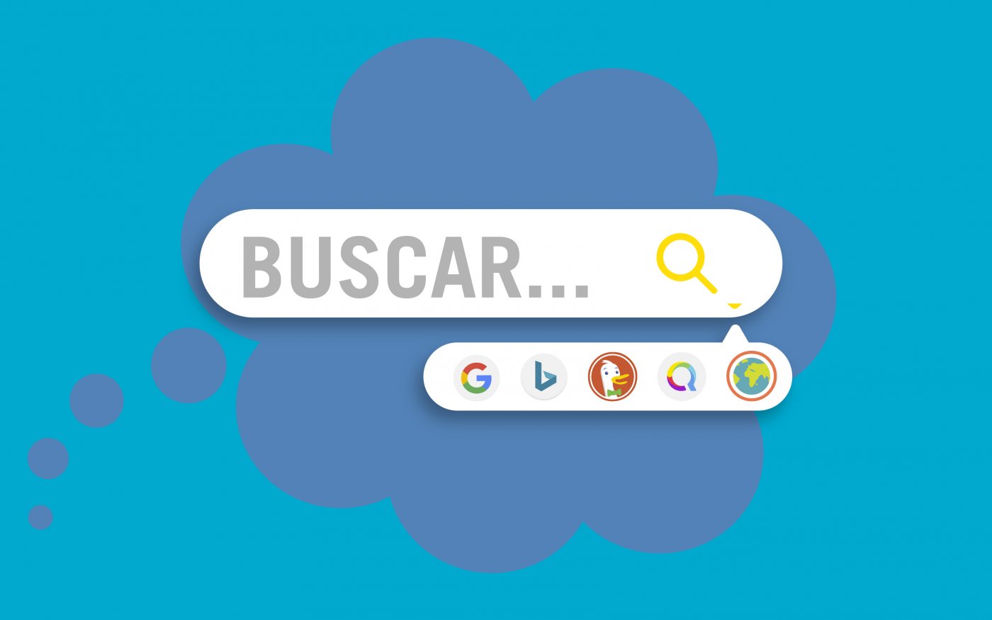 Para las búsquedas de Internet, Google. Pero si necesitas alternativas ...